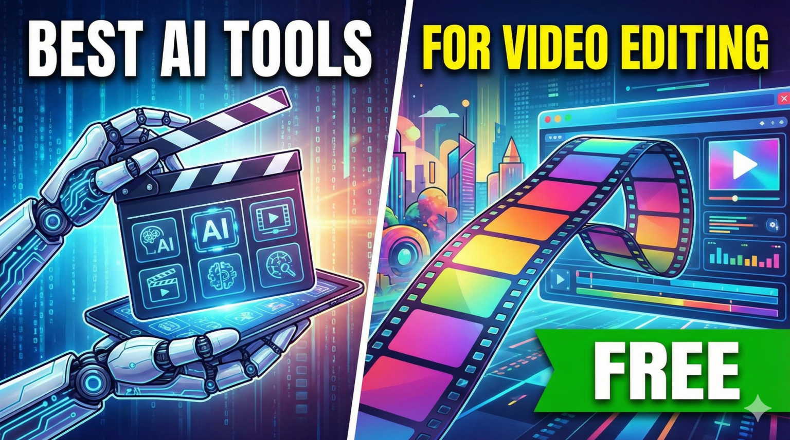 Best Ai Tools for Video Editing Free