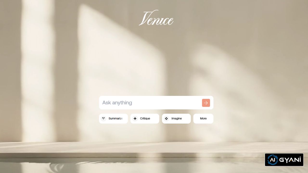 Venice AI – Private, Uncensored & Creative AI Platform